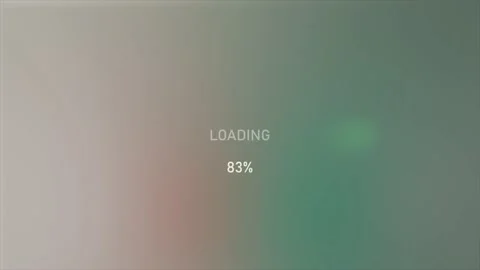 Animation of line progress bar with perc... | Stock Video | Pond5