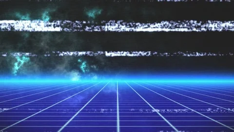 Animation of lines of distortion, over m... | Stock Video | Pond5