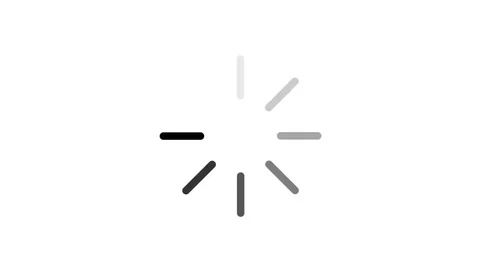 animation - loading circle icon on white... | Stock Video | Pond5