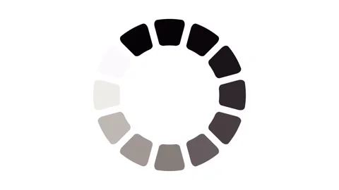 animation - loading circle icon on white... | Stock Video | Pond5
