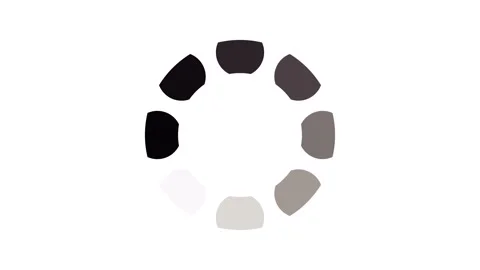 animation - loading circle icon on white... | Stock Video | Pond5