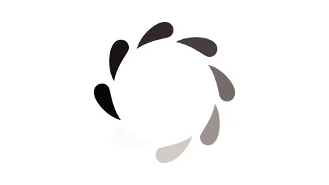 animation - loading circle icon on white... | Stock Video | Pond5