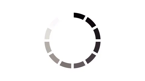 animation - loading circle icon on white... | Stock Video | Pond5