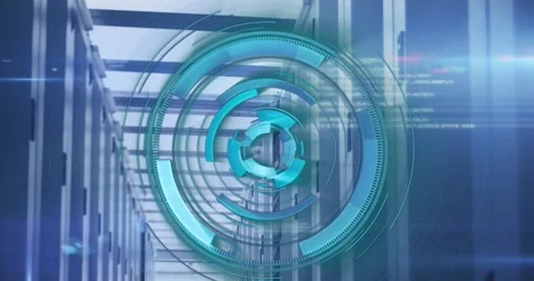 Animation of loading circles and program... | Stock Video | Pond5