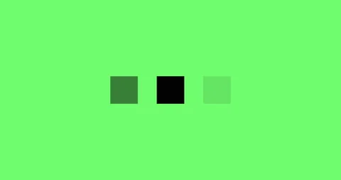 animation - loading square icon on green... | Stock Video | Pond5