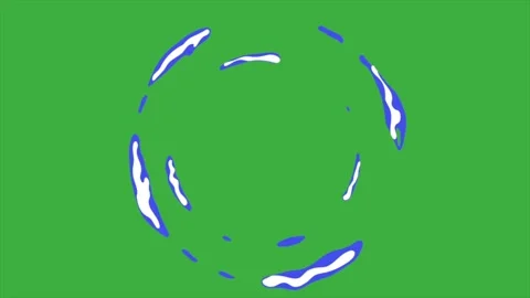 Animation loop cartoon video liquid on g... | Stock Video | Pond5