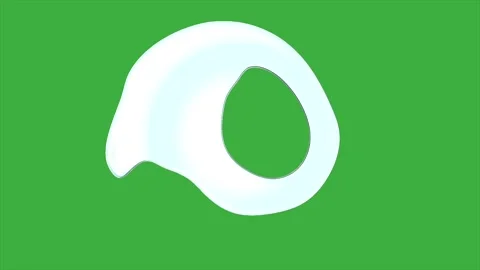 Animation loop video bubble on green scr... | Stock Video | Pond5