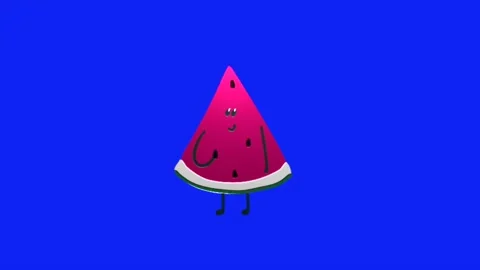 Animation loop video of a watermelon mov... | Stock Video | Pond5