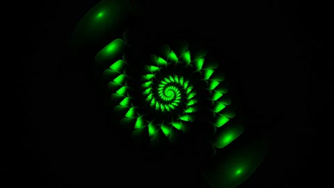 animation looping dark green flowing vid... | Stock Video | Pond5