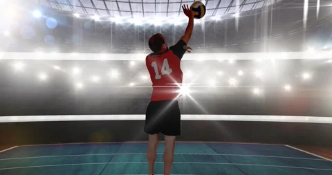 Volleyball Animation Stock Footage ~ Royalty Free Stock Videos | Page 3