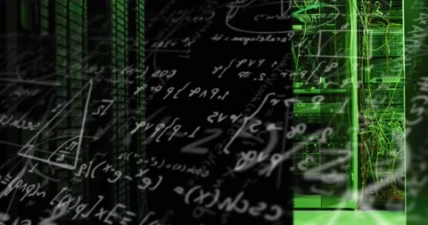 Animation of mathematical equation and d... | Stock Video | Pond5