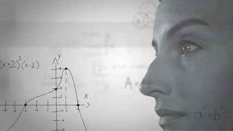 Animation of mathematical equation and d... | Stock Video | Pond5