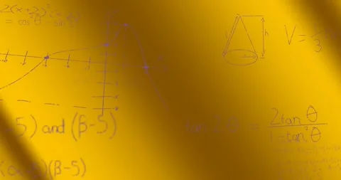 Animation of mathematical equation and d... | Stock Video | Pond5