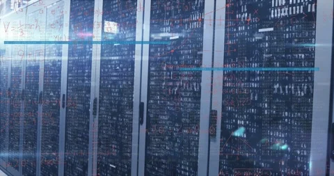 Animation of mathematical equation and l... | Stock Video | Pond5