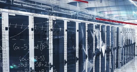 Animation of mathematical equation, diag... | Stock Video | Pond5