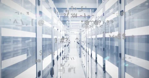 Animation of mathematical equations and ... | Stock Video | Pond5