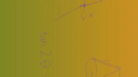 Animation of mathematical equations on g... | Stock Video | Pond5