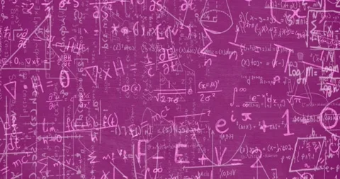 Animation of mathematical equations movi... | Stock Video | Pond5