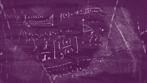 Animation of mathematical equations movi... | Stock Video | Pond5