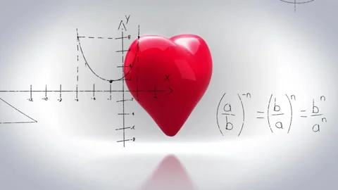 Animation of mathematical equations over... | Stock Video | Pond5