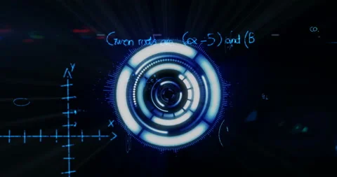 Animation of mathematical formula and sh... | Stock Video | Pond5