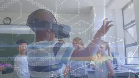 Animation of mathematical formulas over ... | Stock Video | Pond5