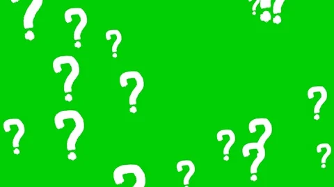 Animation of a matrix of question marks ... | Stock Video | Pond5