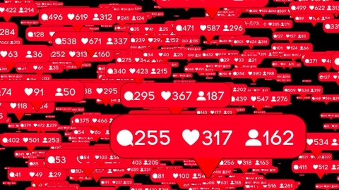 Pop Facebook Animation Stock Video Footage | Royalty Free Pop Facebook ...