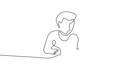 animation of men reading a book. A teena... | Stock Video | Pond5