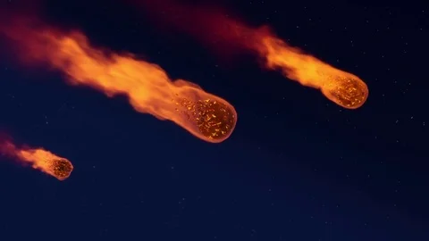 Meteor Shower Animation Stock Videos – Royalty-Free HD & 4K Videos