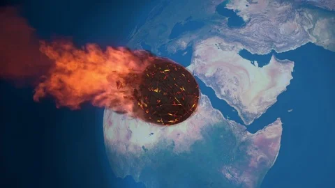 Burning Meteorite Stock Video Footage | Royalty Free Burning Meteorite ...