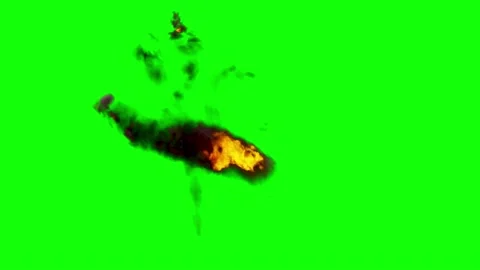 Burning Meteorite Stock Video Footage | Royalty Free Burning Meteorite ...