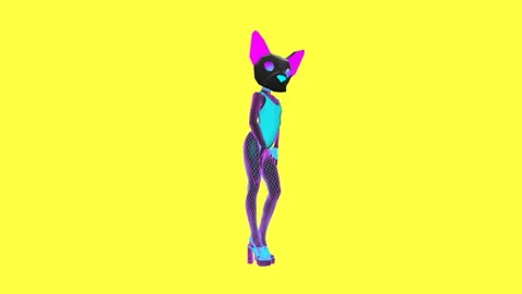 Animation minimal gif design. Dancing Se... | Stock Video | Pond5