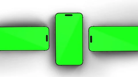 animation of a mobile phone mockup | Stock Video | Pond5