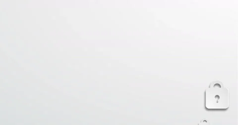 animation modern motion lock icons backg... | Stock Video | Pond5