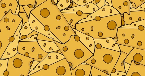 animation - modern motion rotation chees... | Stock Video | Pond5