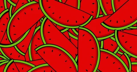 animation modern rotation watermelon bac... | Stock Video | Pond5