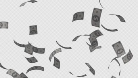 Money Falling Transparent Background Stock Videos – Royalty-Free HD ...