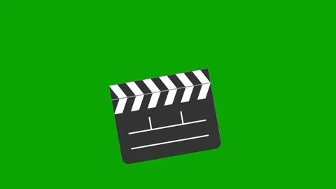 ANIMATION - Movie clapboard clapper open... | Stock Video | Pond5