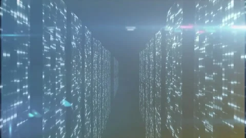 Animation of moving columns on black bac... | Stock Video | Pond5