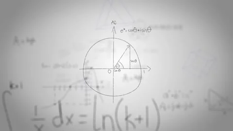 Animation of moving mathematical formula... | Stock Video | Pond5