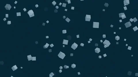 Animation of moving shapes on black back... | Stock Video | Pond5