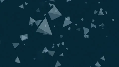 Animation of moving shapes on blue backg... | Stock Video | Pond5