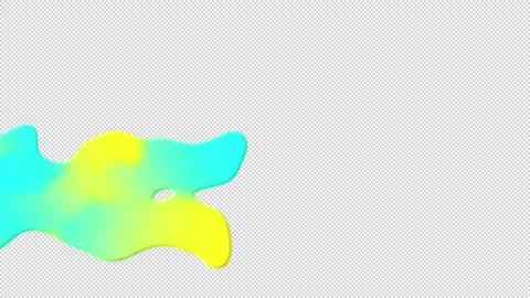 Animation of moving shapes over black ba... | Stock Video | Pond5