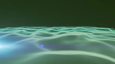 Animation of moving shapes over light sp... | Stock Video | Pond5