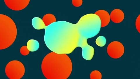 Animation of moving stain and spots on p... | Stock Video | Pond5