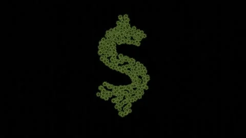 Money Sign Animation Moving