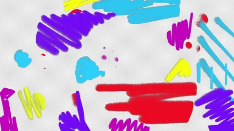 Animation of multi-colored texture spots... | Stock Video | Pond5