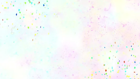Animation of multi coloured confetti fal... | Stock Video | Pond5