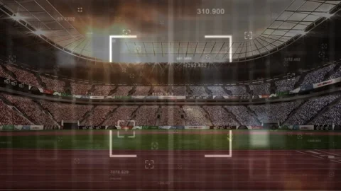 Animation of multiple changing numbers a... | Stock Video | Pond5